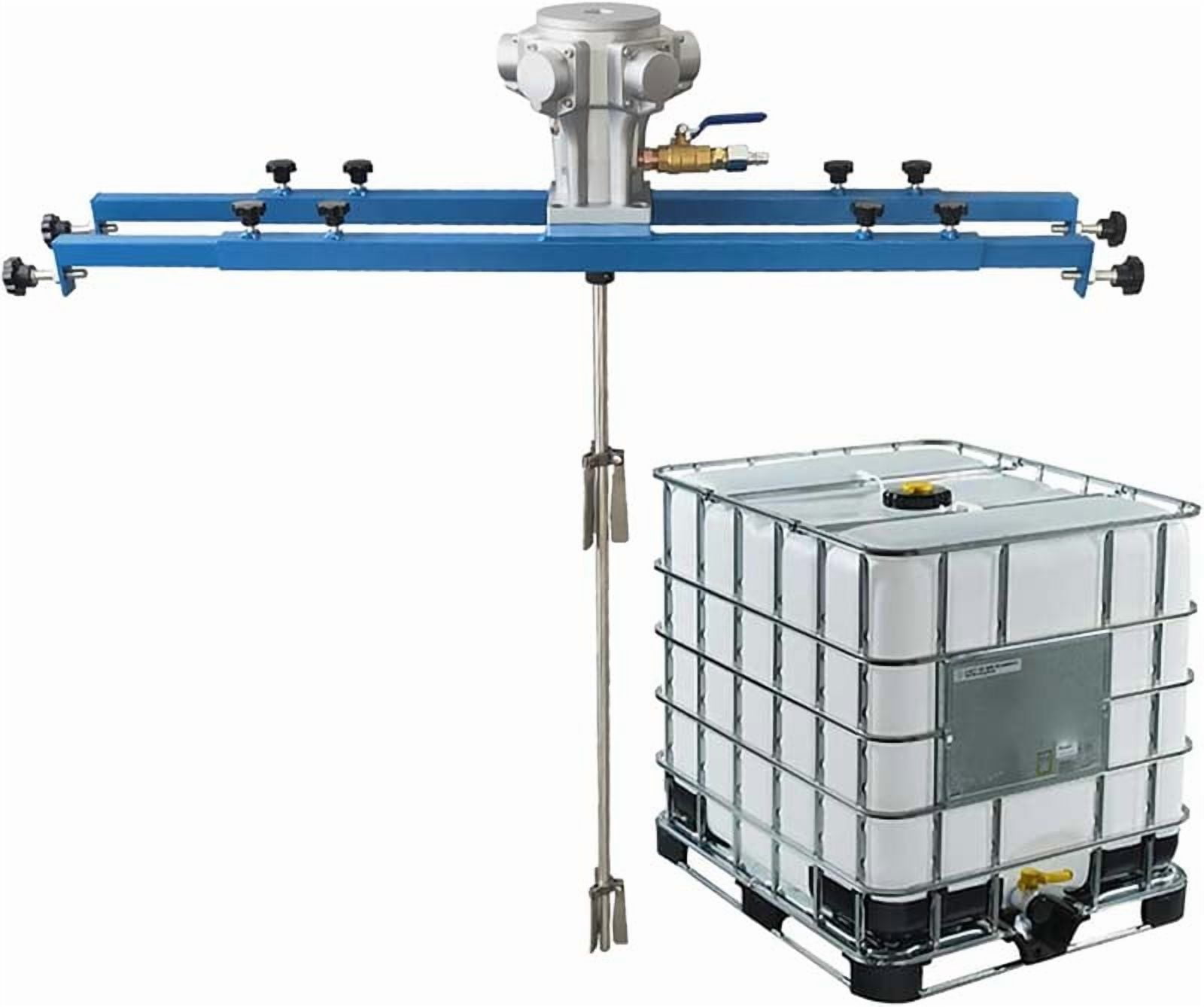 IBC tote Mixer 275 gallon IBC Air Agitator, Stainless Material, Folding ...