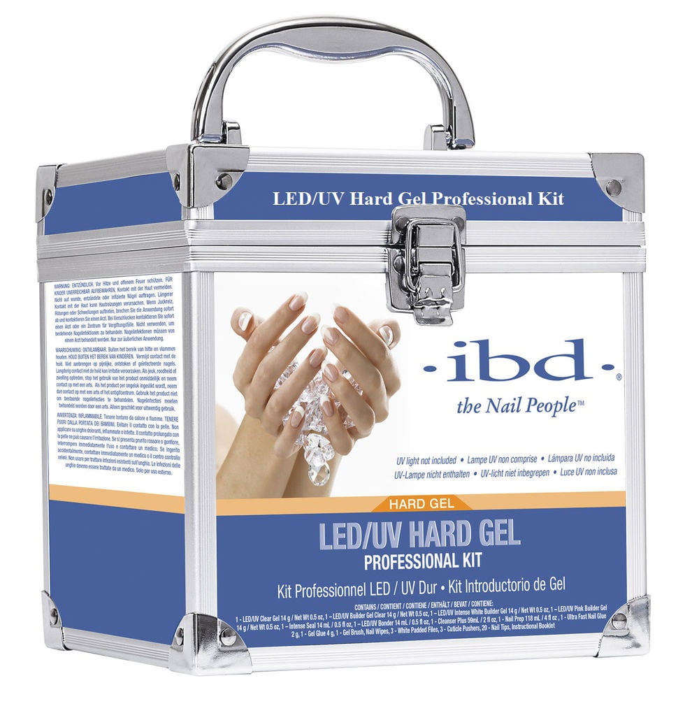 IBD LED/UV Hard Gel Professional Kit - Walmart.com