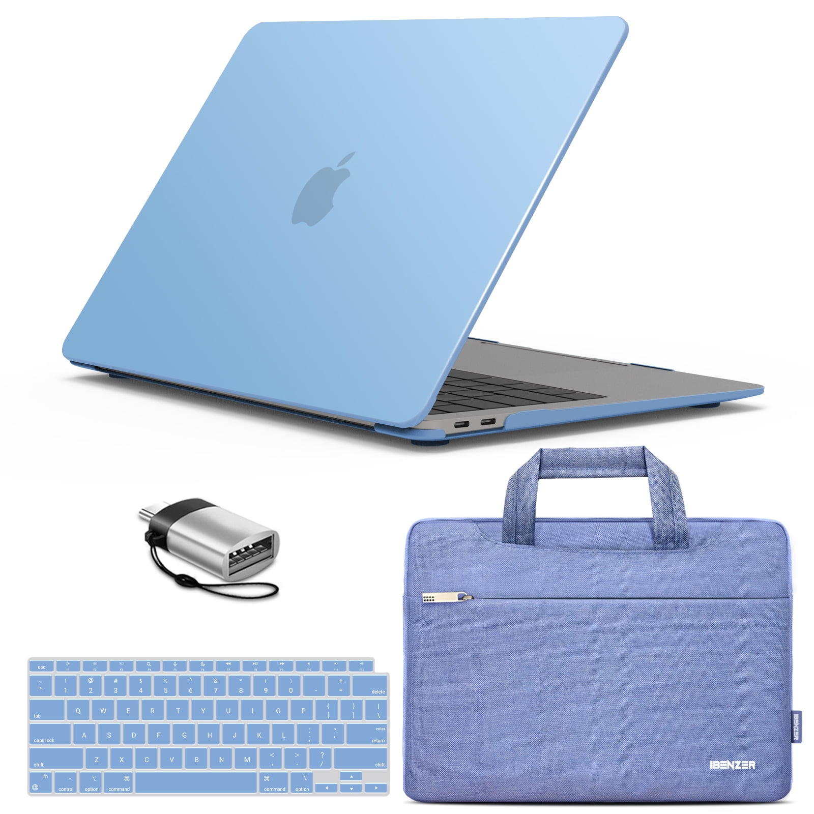 IBENZER 2022 2021 MacBook Air 13 inch Case M1 A2337 A2179 A1932, Hard ...