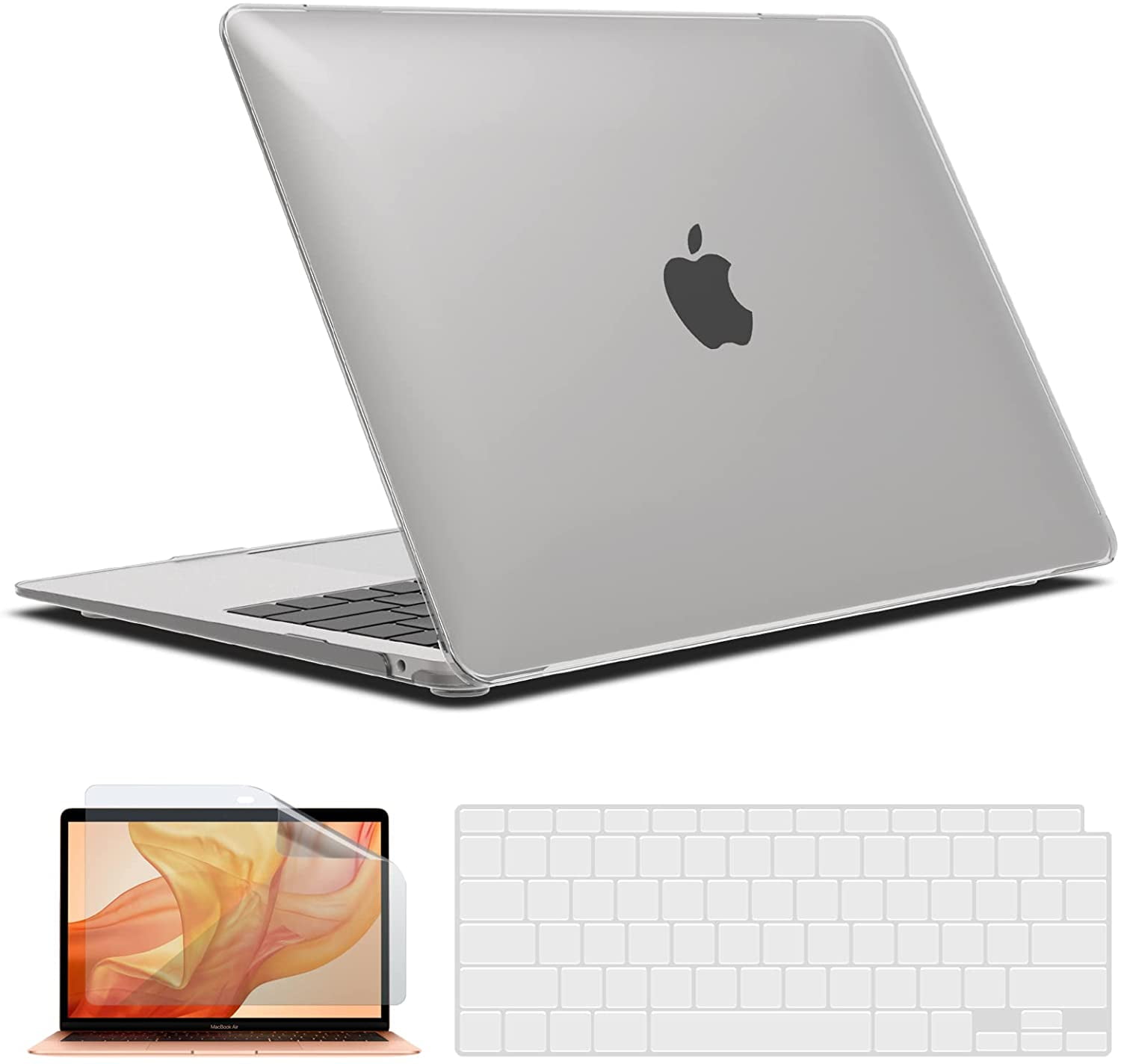 IBENZER 2022 2021 MacBook Air 13 inch Case M1 A2337 A2179 A1932 Plastic ...