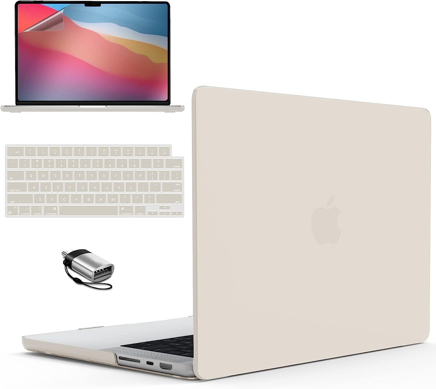 IBENZER Case for MacBook Pro 14 Inch 2024 2023 M3 A2992 A2918 M2 A2779 ...