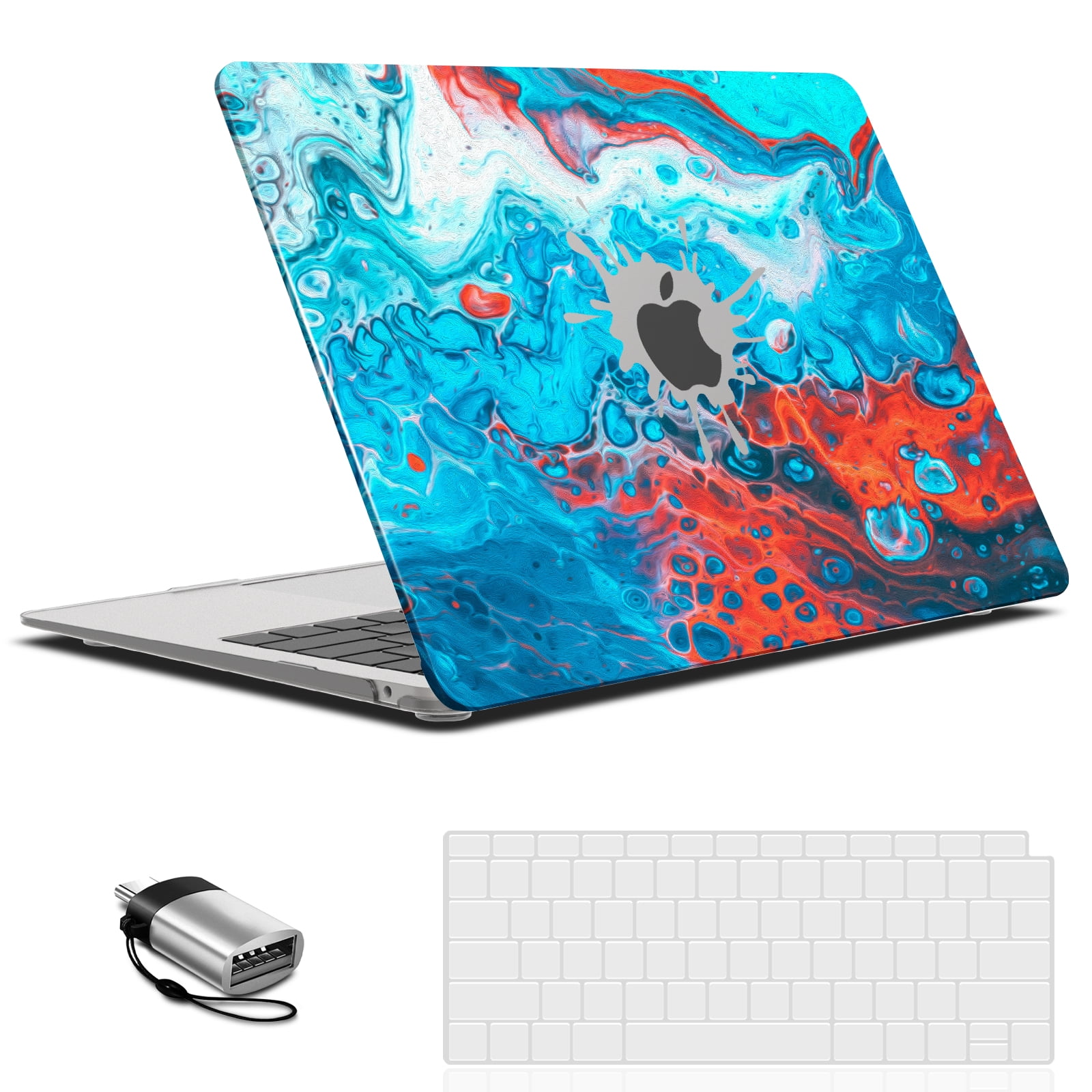 IBENZER Compatible with 2022 2021 2020 MacBook Air 13 inch Case M1 ...