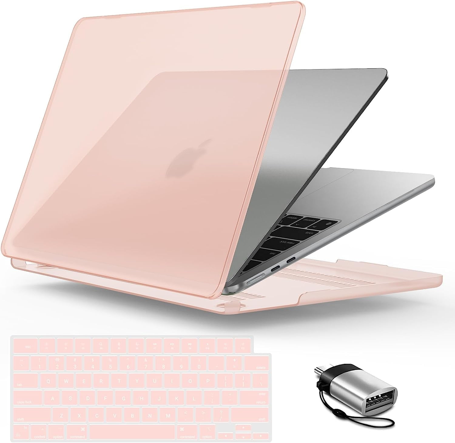 IBENZER Compatible with 2025 2024 2023 2022 MacBook Air 13 inch Case M4 ...