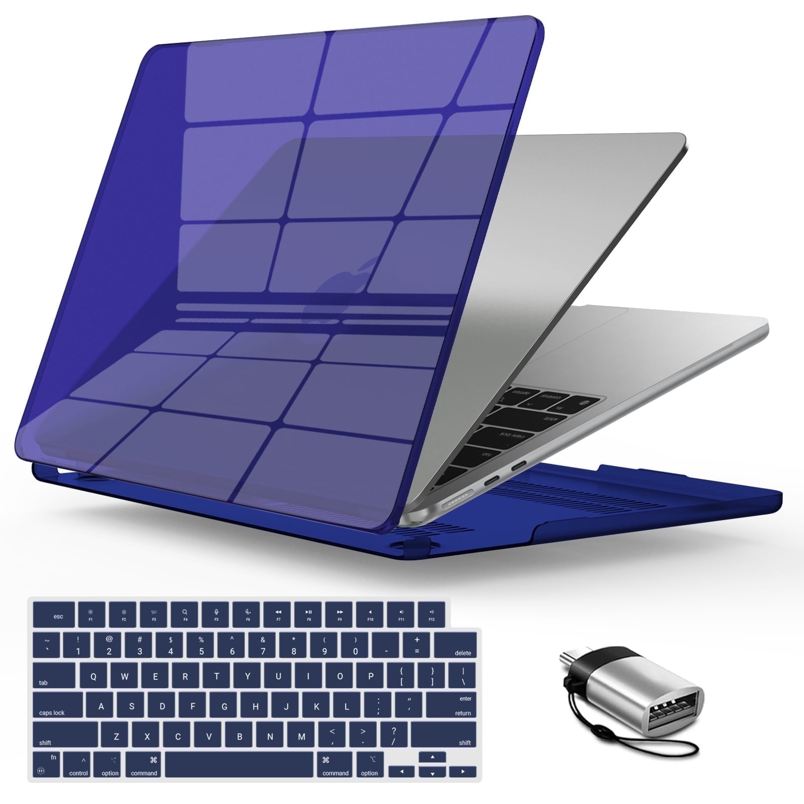 IBENZER Compatible with 2025 2024 2023 2022 MacBook Air 13 inch Case M4 ...