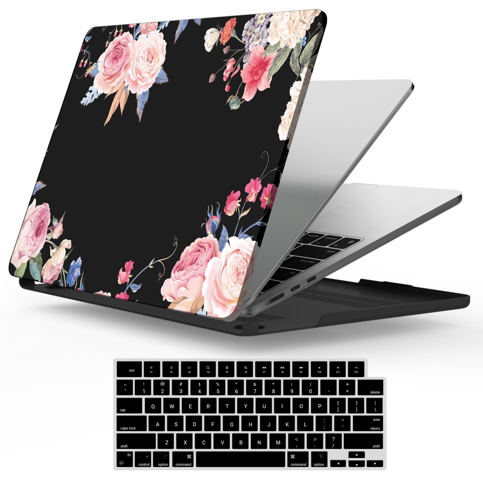 IBENZER Compatible with 2025 2024 2023 2022 MacBook Air 13 inch Case M4 ...