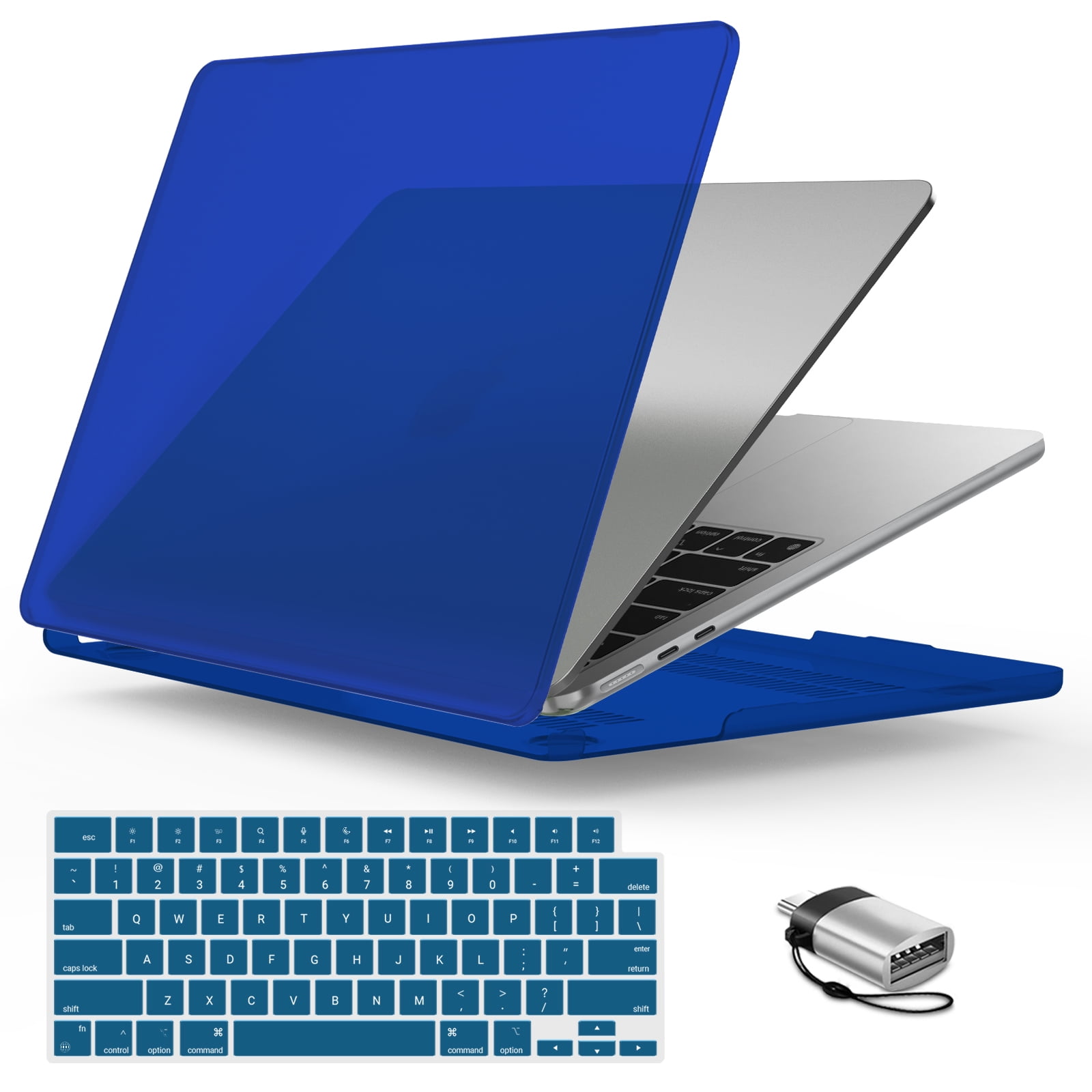IBENZER Compatible with 2025 2024 2023 2022 MacBook Air 13 inch Case M4 ...