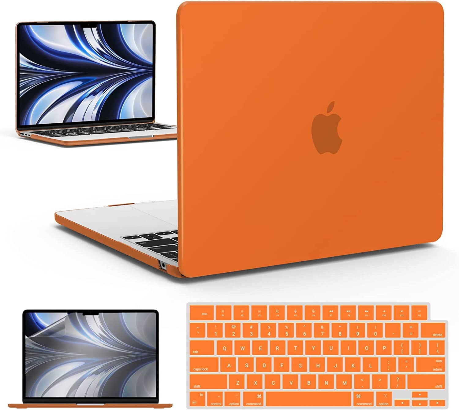 IBENZER Compatible with 2025 2024 2023 2022 MacBook Air 13 inch Case M4 ...