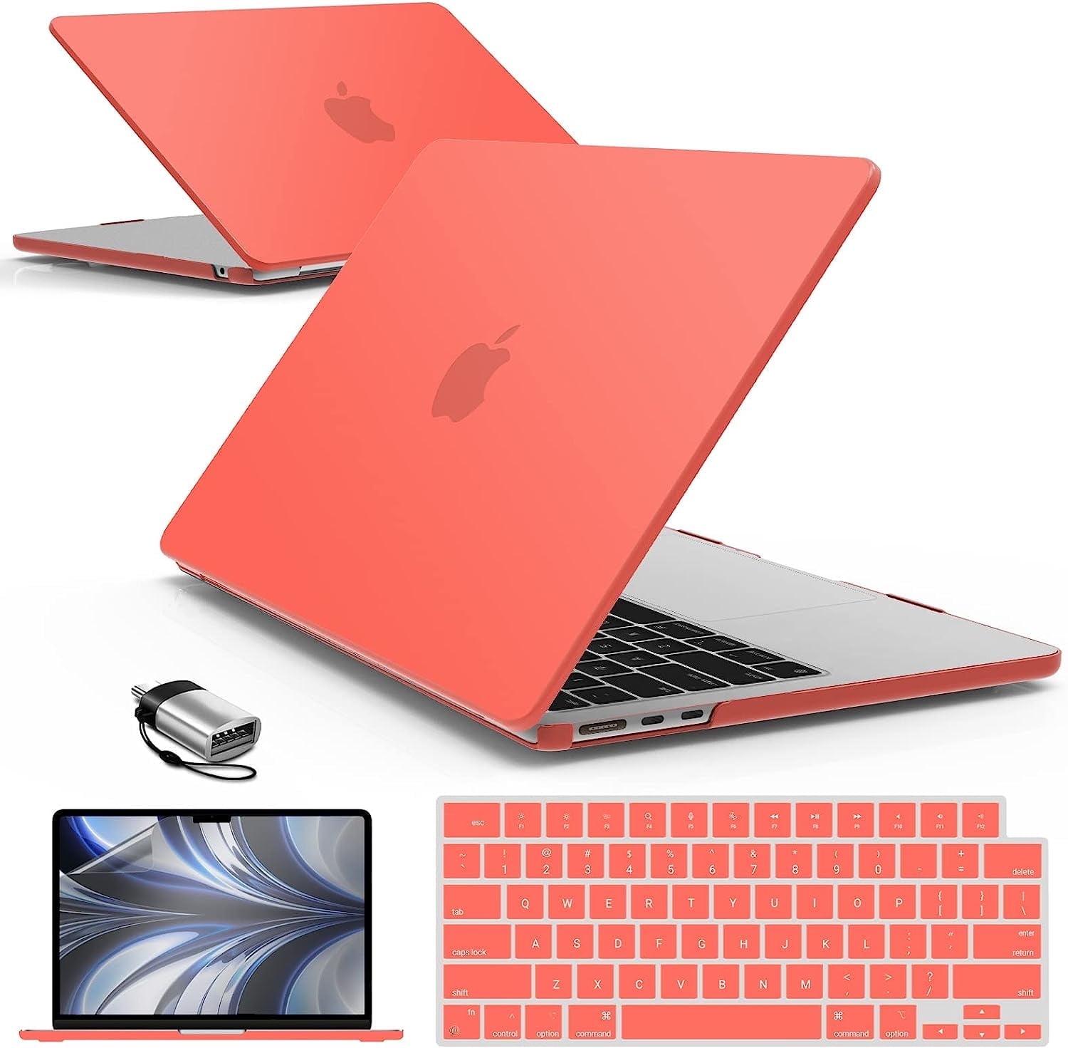 IBENZER Compatible with 2025 2024 2023 2022 MacBook Air 13 inch case M4 ...