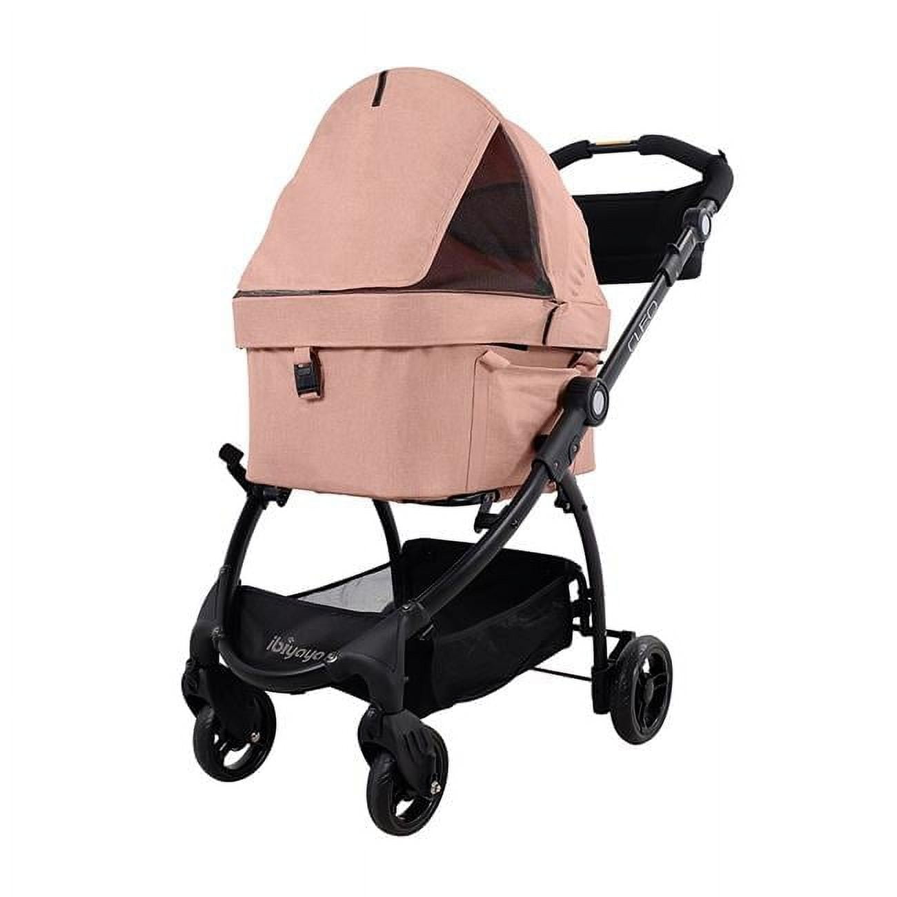 IBIYAYA CLEO 3-Wheeled 3-in-1 Dog & Cat Stroller with Detachable ...