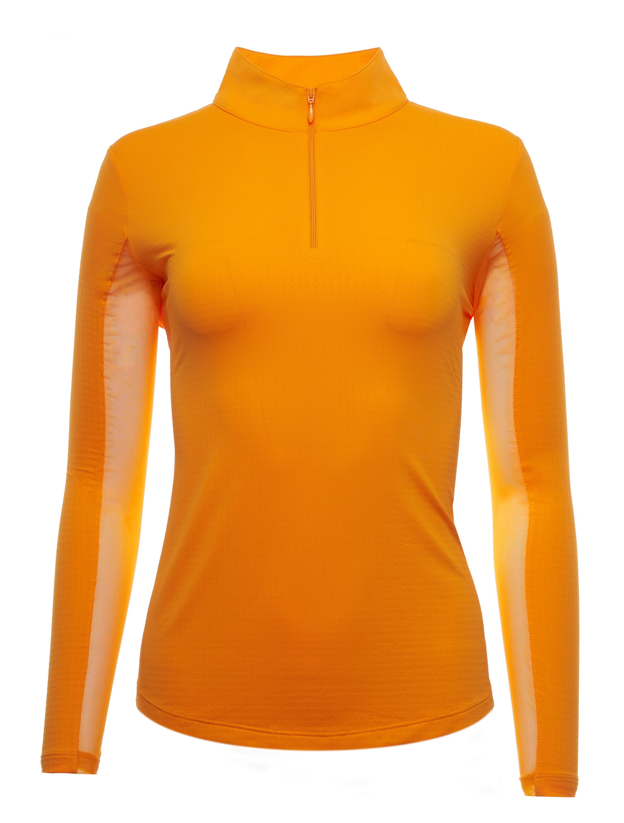 IBKUL Golf Ladies IceFil Long Sleeve Mock Orange Peel XXL - Walmart.com