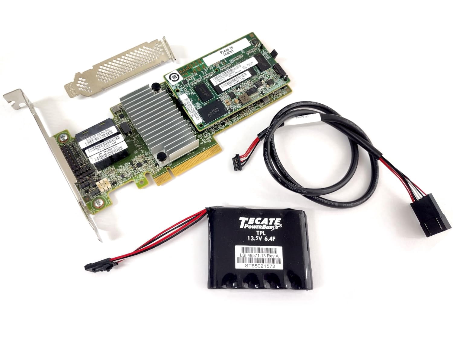 IBM 46C9111 ServeRAID M5210 SAS/SATA Controller 46C9111-NO Bracket IBM ...