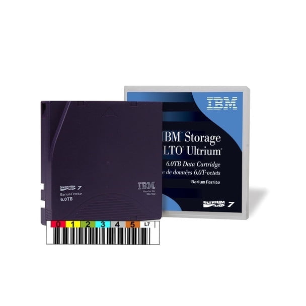 IBM LTO Ultrium 7 Tape Printer Labels with Custom Barcode Labels ...