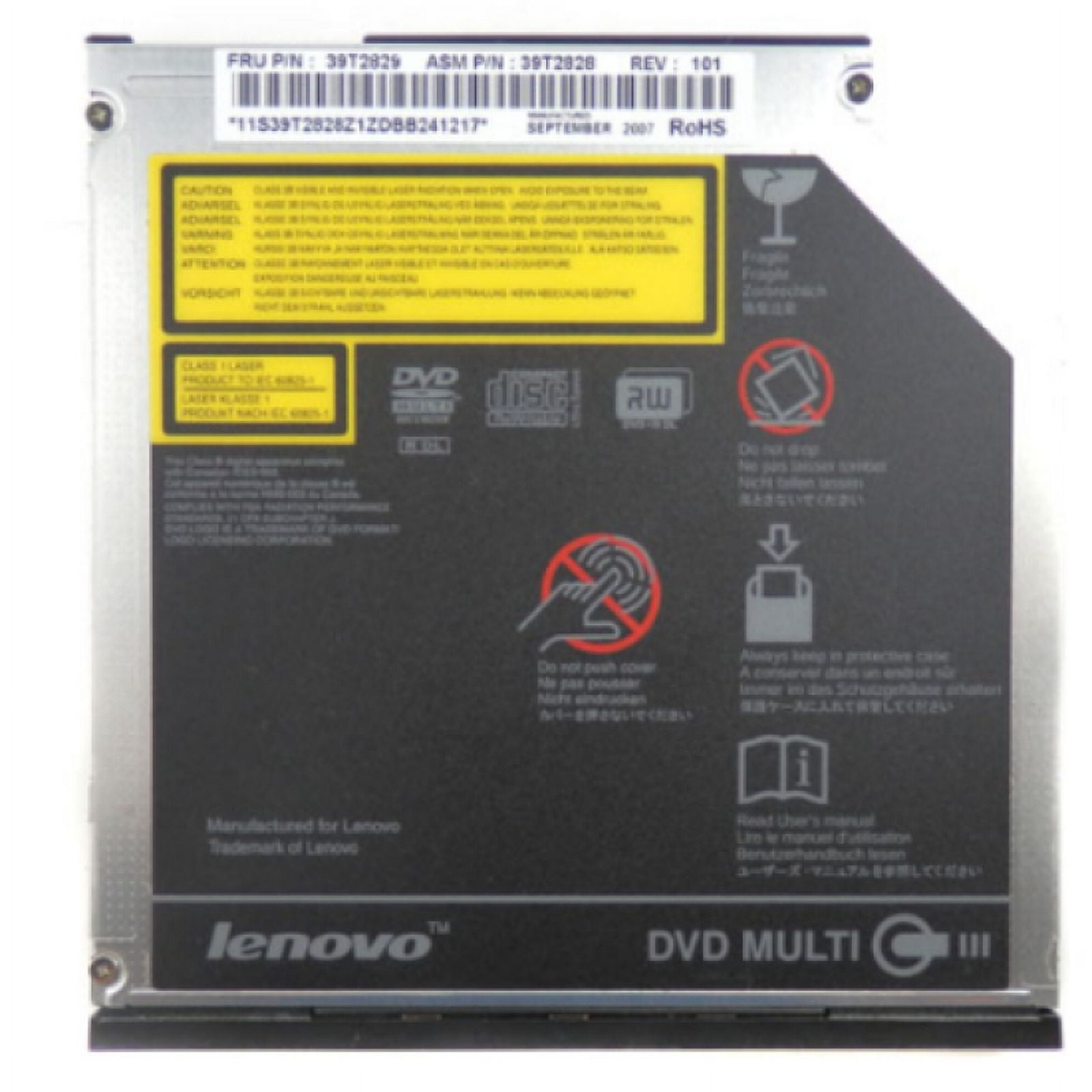IBM Lenovo ThinkPad T60 T61 Z60 Z61 DVD-RW / CD-RW Combo Drive FRU ...