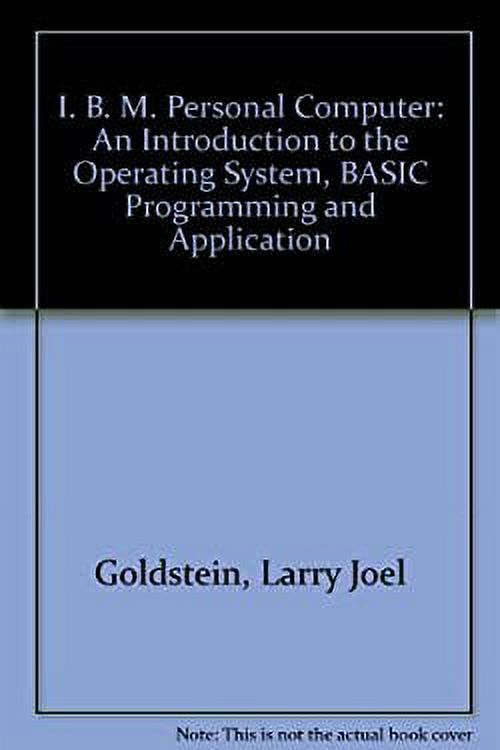 Pre-Owned An Introduction to Basic Programming on the IBM PC, Used ...