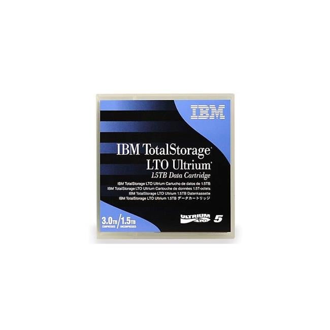 IBM Tape- LTO- Ultrium-5- 1.5TB-3.0TB with Barcode Label - Burgundy ...