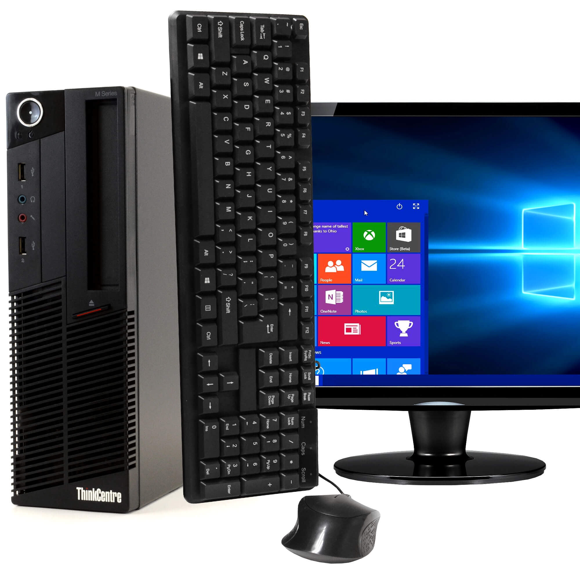 IBM ThinkCentre M90P Desktop Computer PC, Intel Dual-Core i5, 1TB HDD ...