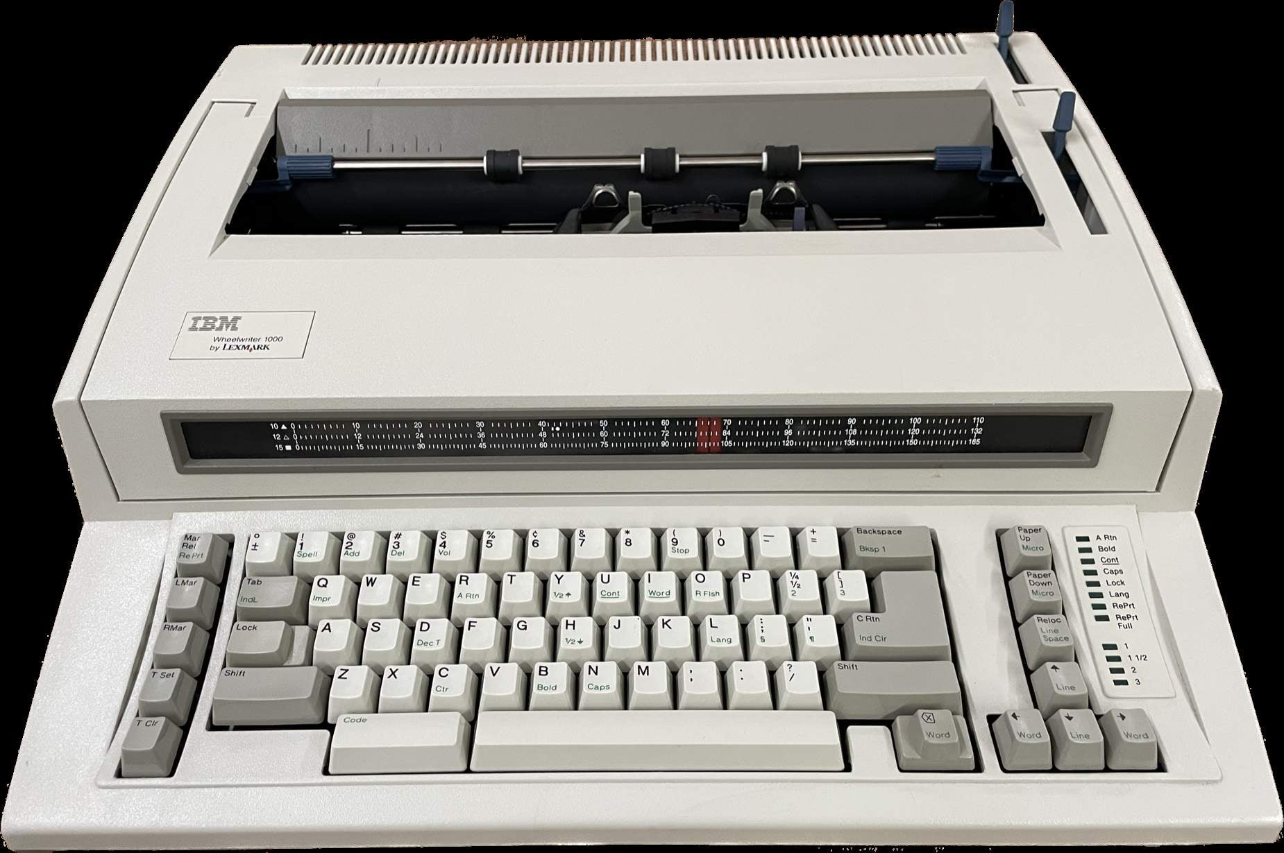 IBM Wheelwriter 1000 Refurbished Typewriter with Electronic Working ...