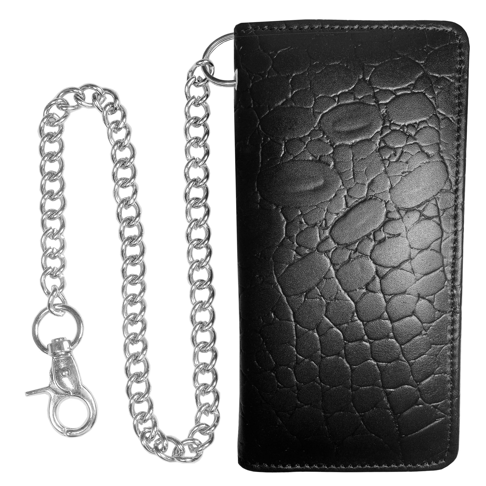 IBRO Long Bifold RFID Blocking Motorcycle Chain Wallet for Men ...