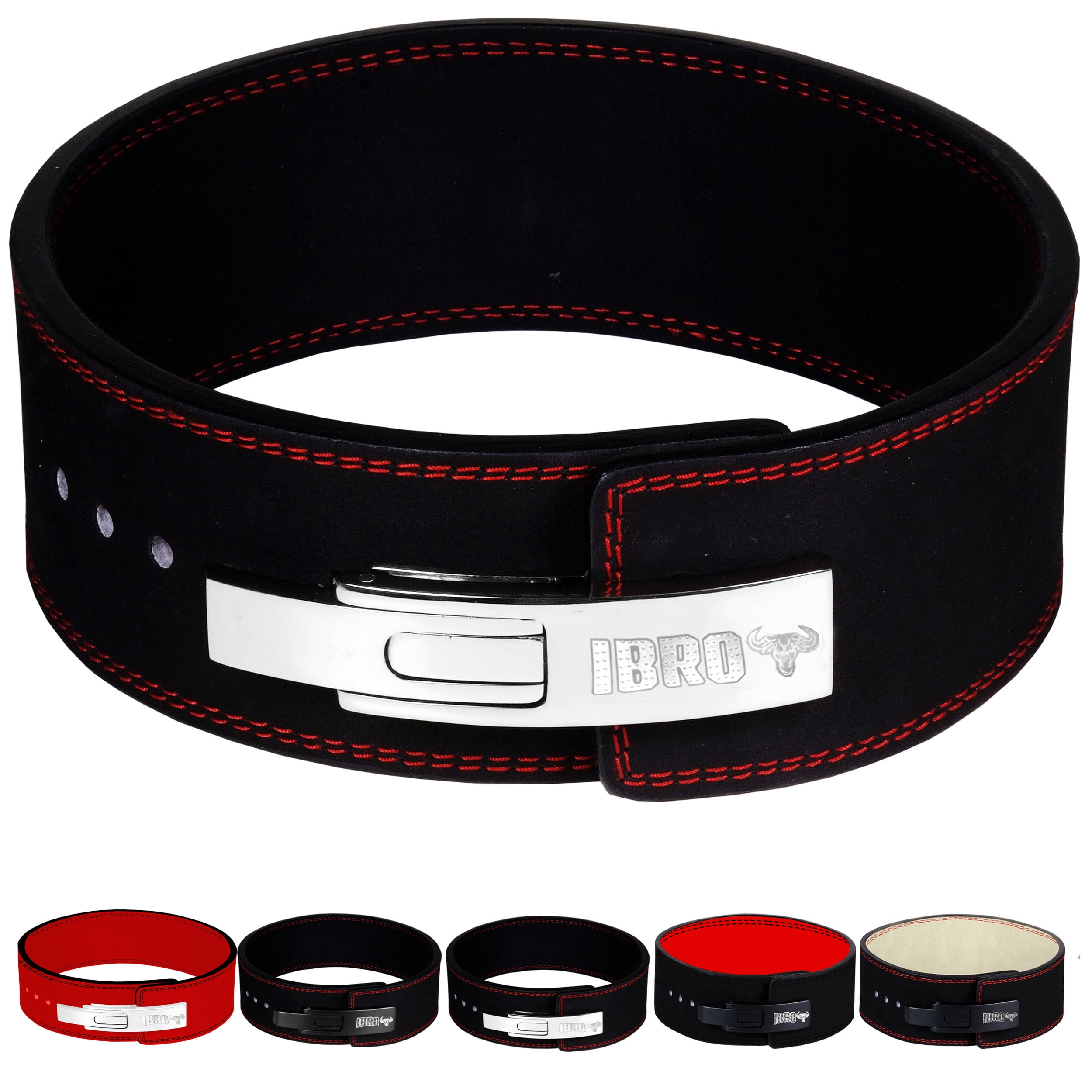 IBRO Powerlifting Lever Gym Belt – Power 13MM Extreme Heavy Duty ...