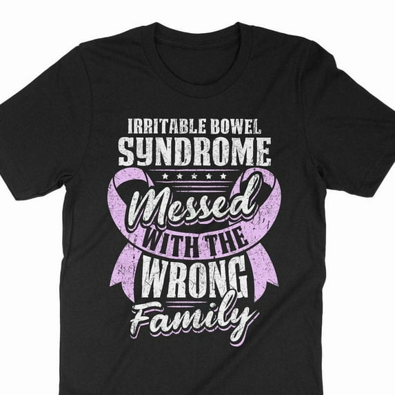IBS Awareness Survivor Support Irritable Bowel Syndrome Graphic Tee Shirt,for unisex up to size ...