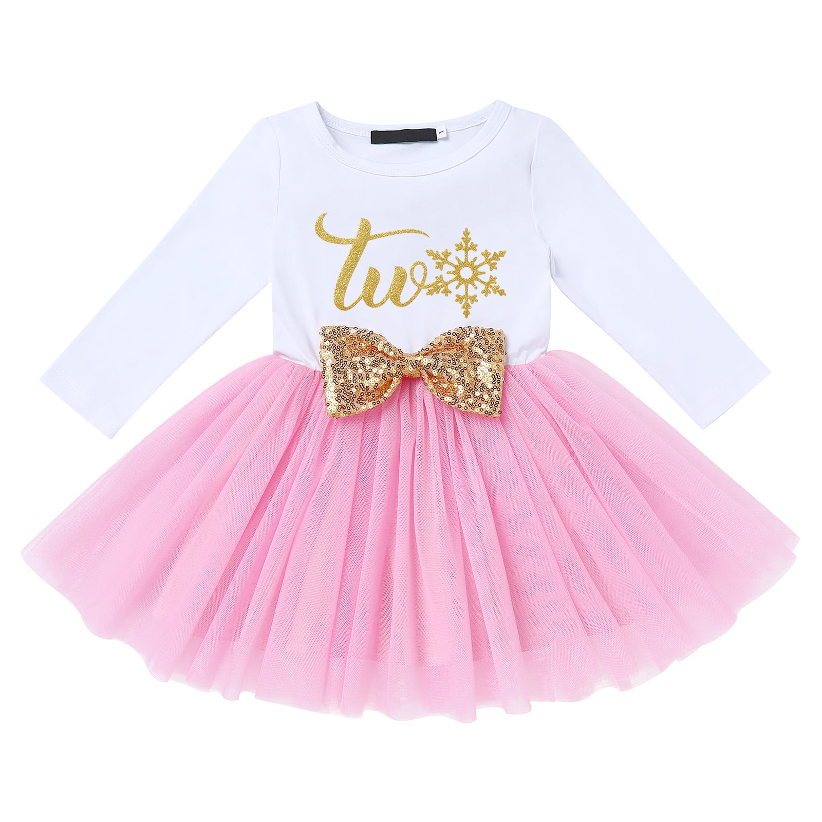 IBTOM CASTLE Baby Girl 1st 2nd 3rd Birthday Outfit Mouse Dress Polka ...