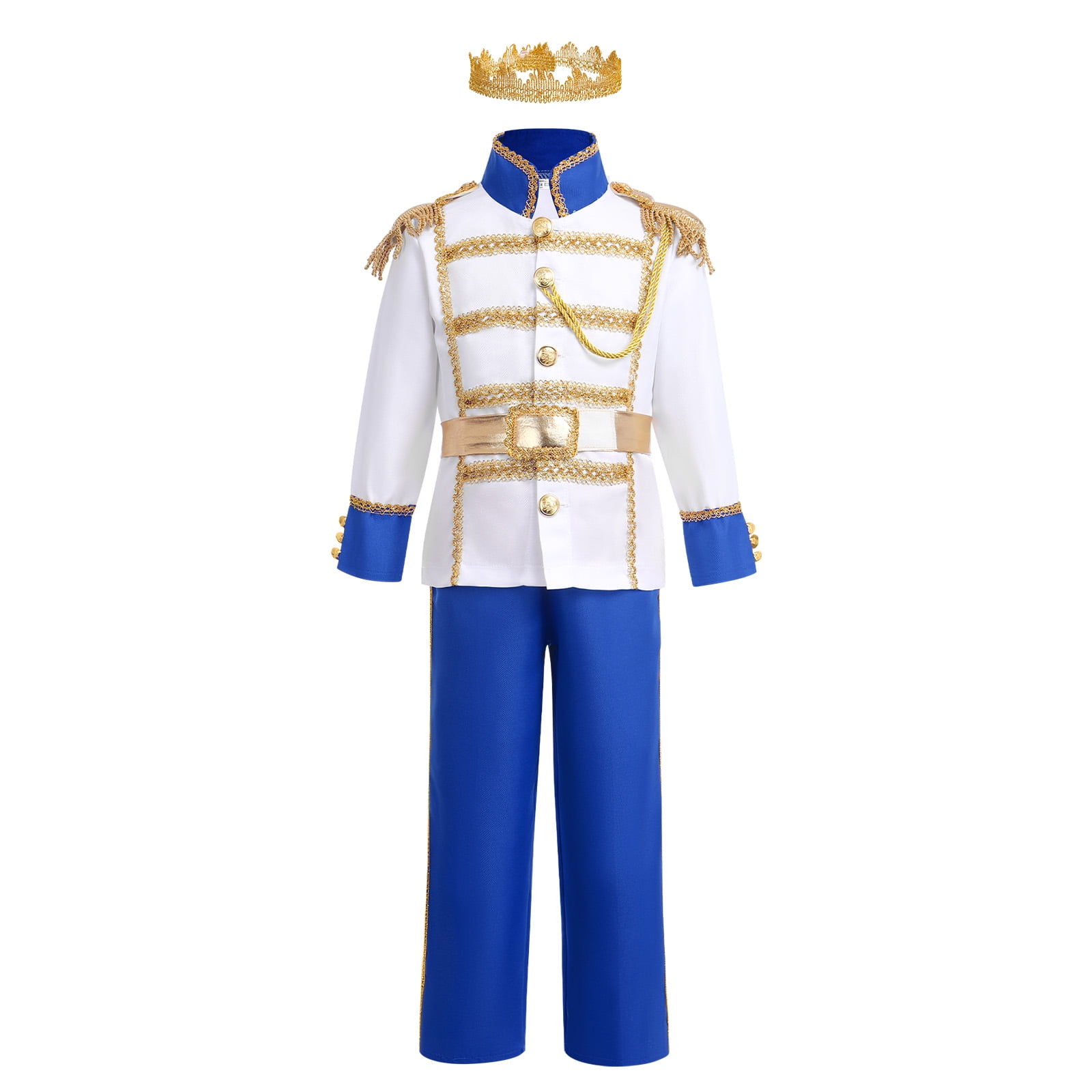 IBTOM CASTLE Disney Prince Charming Costume for Kids 3-4 Years ...