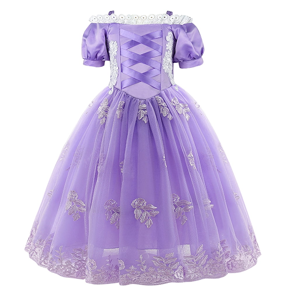IBTOM CASTLE Girls Cinderella Princess Fancy Dress up Fairy Tale ...