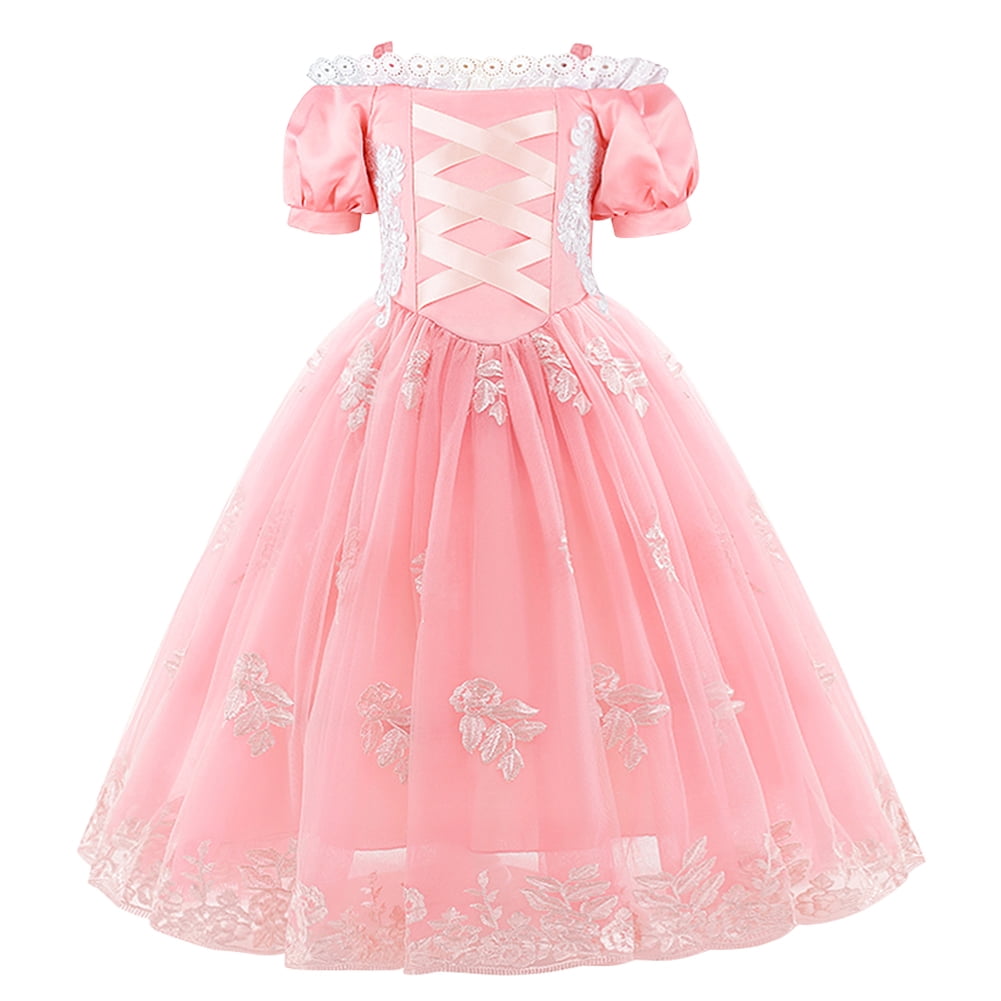 IBTOM CASTLE Girls Cinderella Princess Fancy Dress up Fairy Tale ...