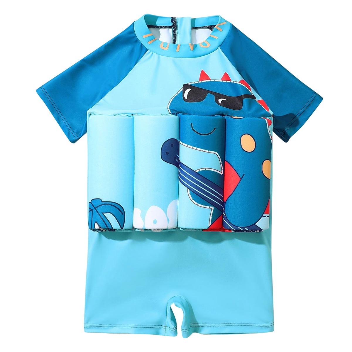 Adjustable Buoyancy Swimwear IWEMEK Kids Float Suit - With 16 Removable ...