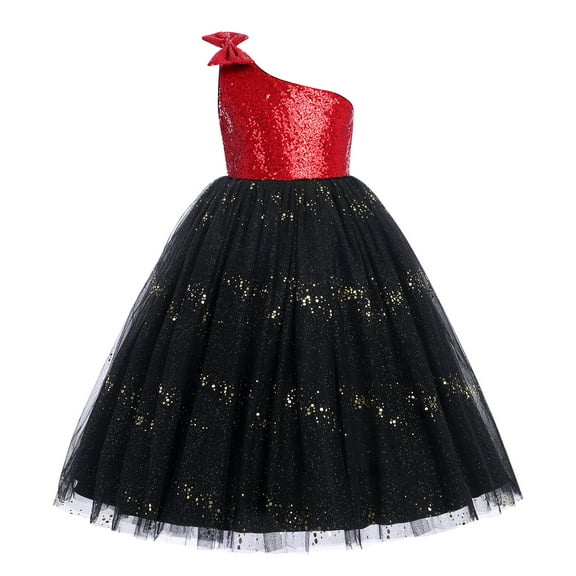 Avrntaa Girls Sequin Birthday Tutu Dress Tiered Tulle Party Dresses ...