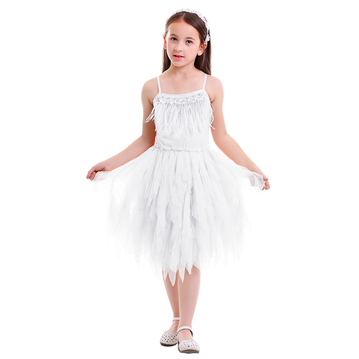 IBTOM CASTLE Kids Toddler Girls Princess Ballerina Dress Pageant ...