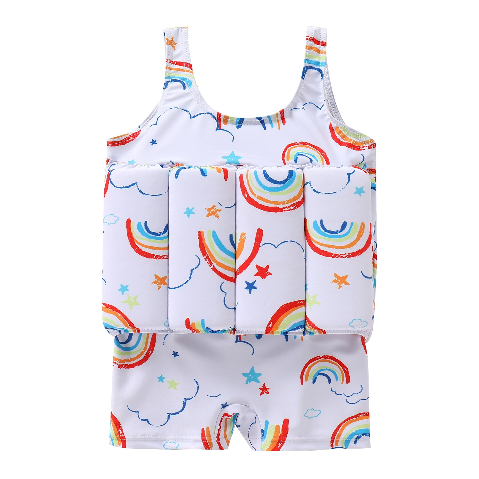 IBTOM CASTLE Kids Toddler Girls Floatation Swimsuit with Adjustable ...