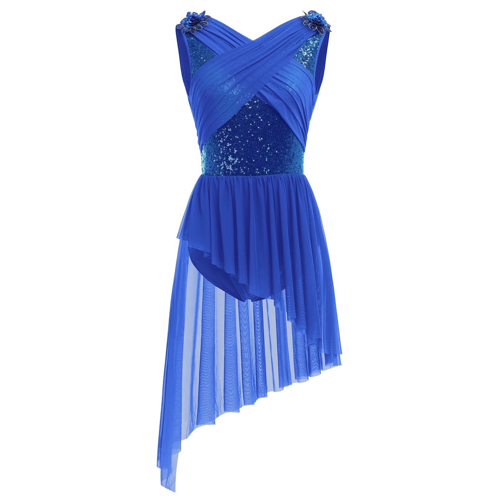 IBTOM CASTLE Lyrical Dance Dress for Women Contempory Dance Clothes ...