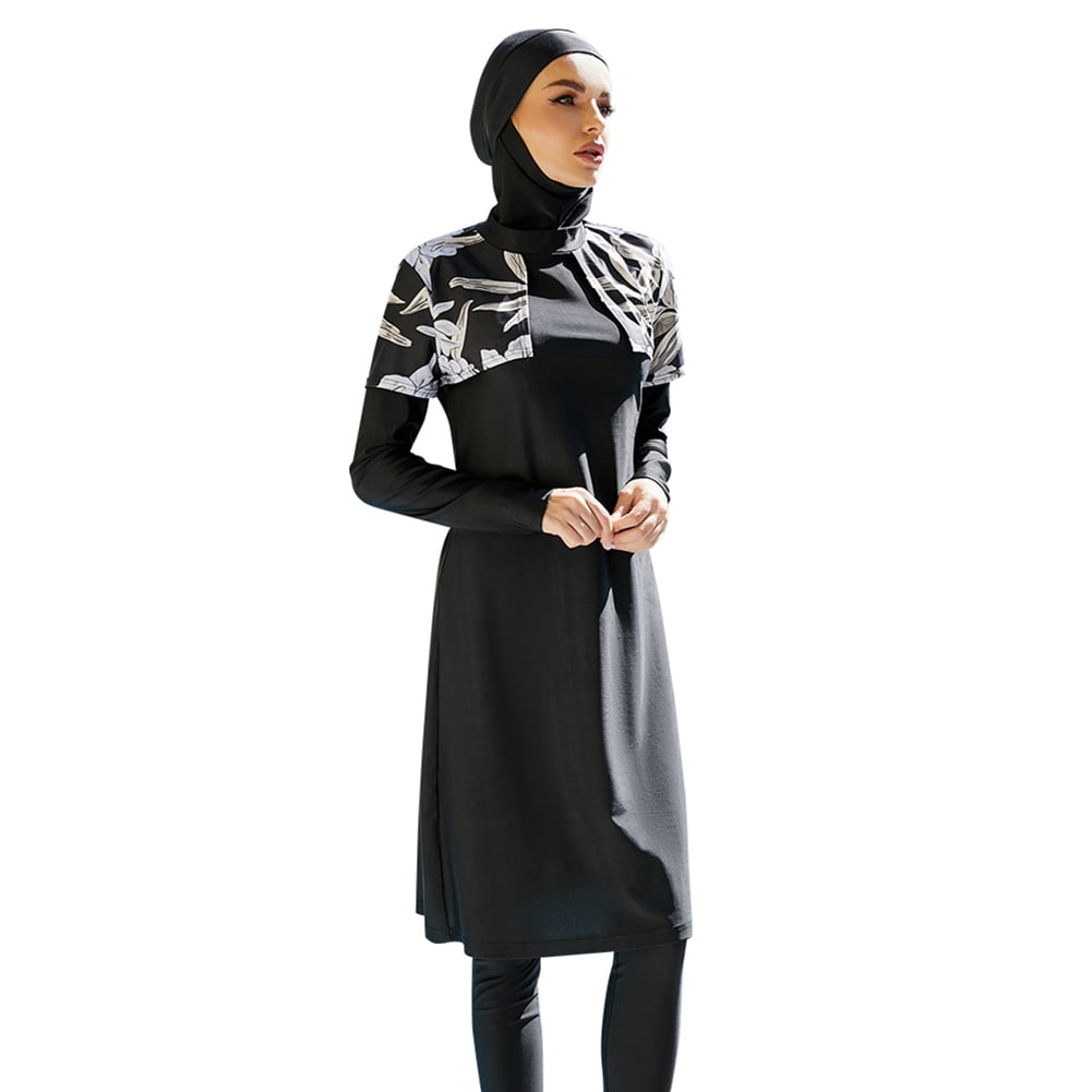 IBTOM CASTLE Muslim Swimsuits for Women Modest Islamic Arabic Swimwear ...