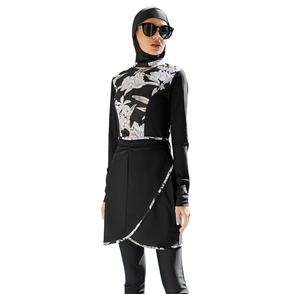 IBTOM CASTLE Muslim Swimsuits for Women Modest Islamic Arabic Swimwear ...