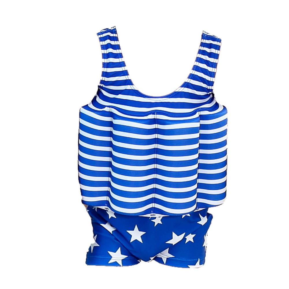 IBTOM CASTLE Toddler Kid Girls Floatation Swimsuit with Adjustable ...
