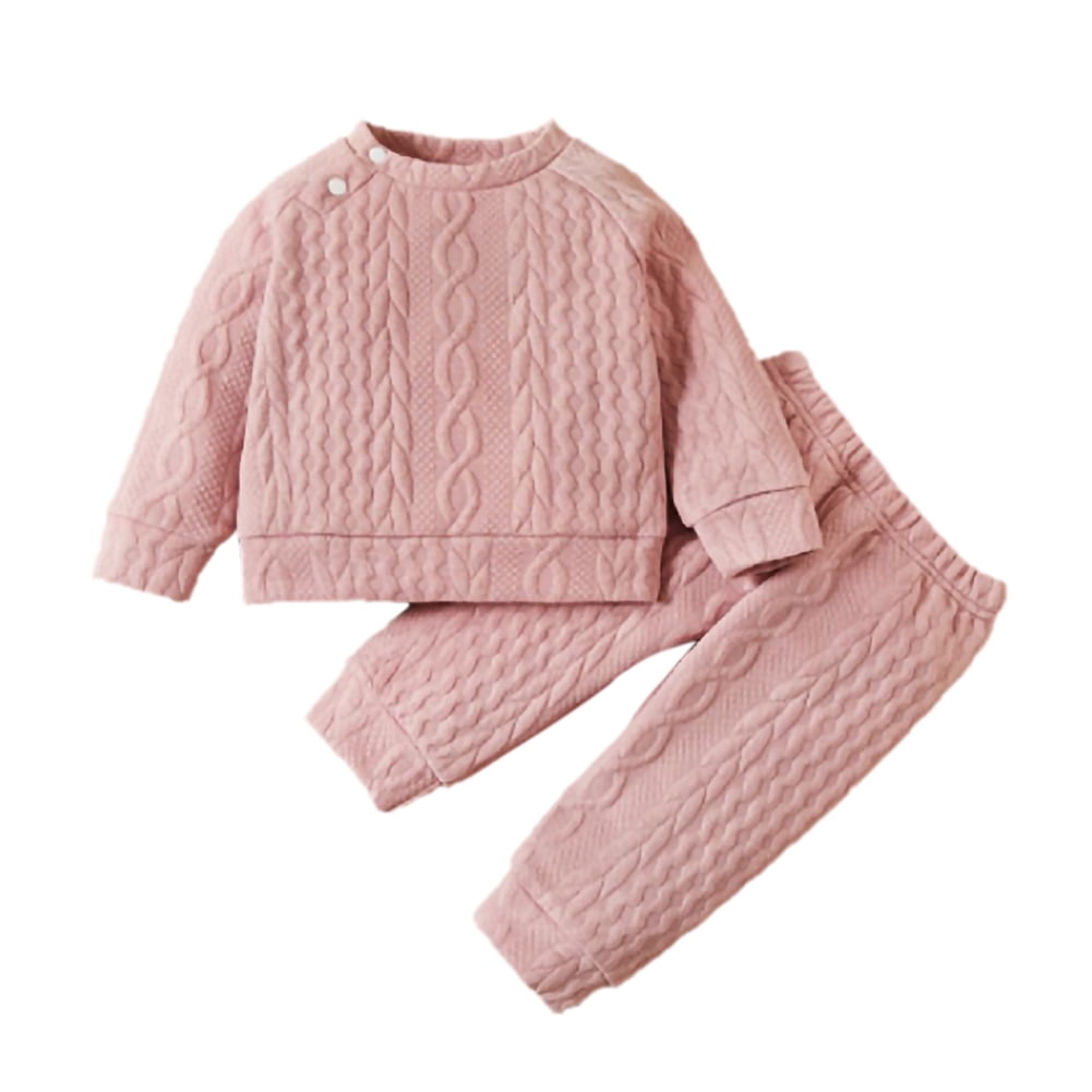 IBTOM CASTLE Unisex Baby Girls Boys Cotton Twist Knit Sweater Long ...