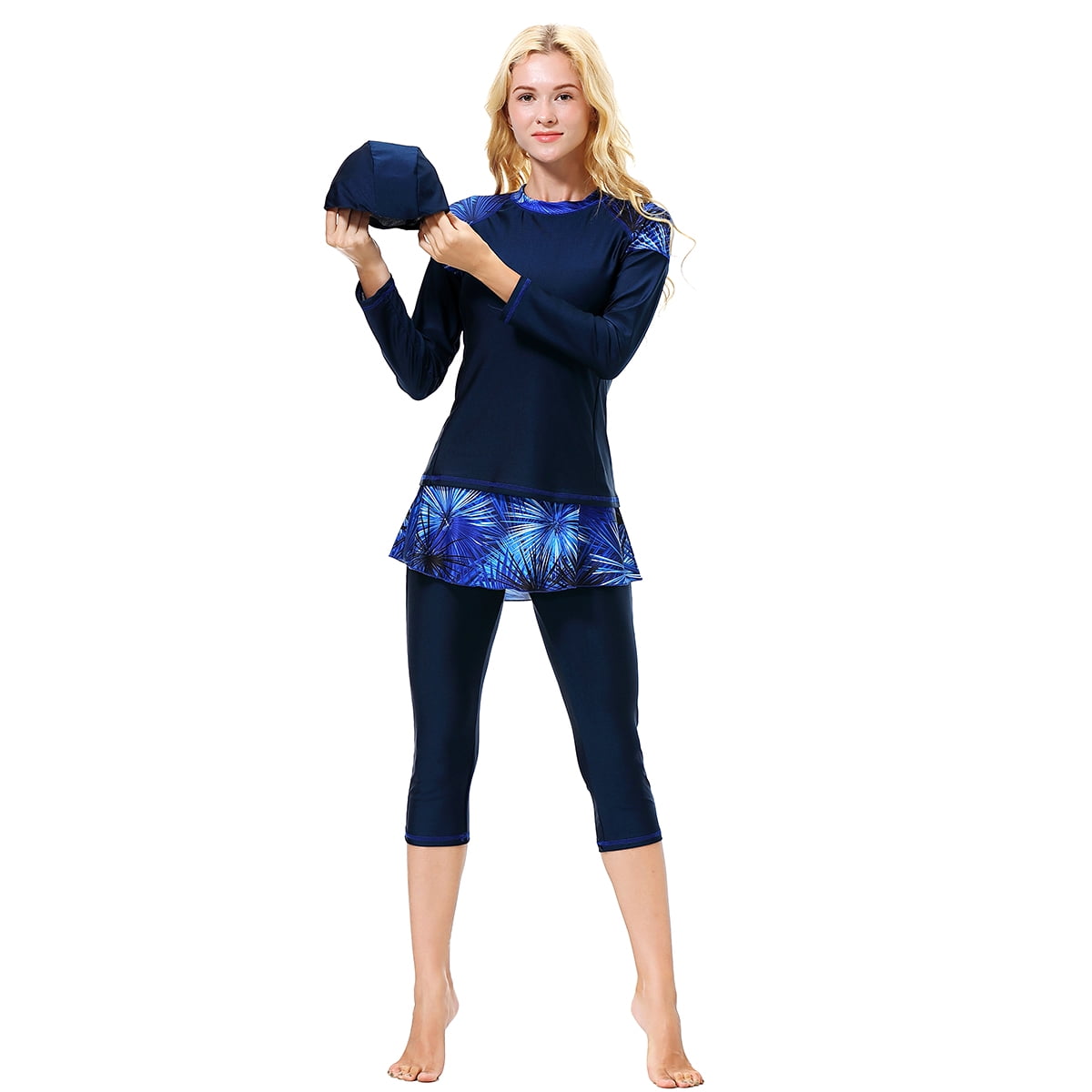 IBTOM CASTLE Women Burkini Swimsuits Modest Muslim Swimwear Islamic ...