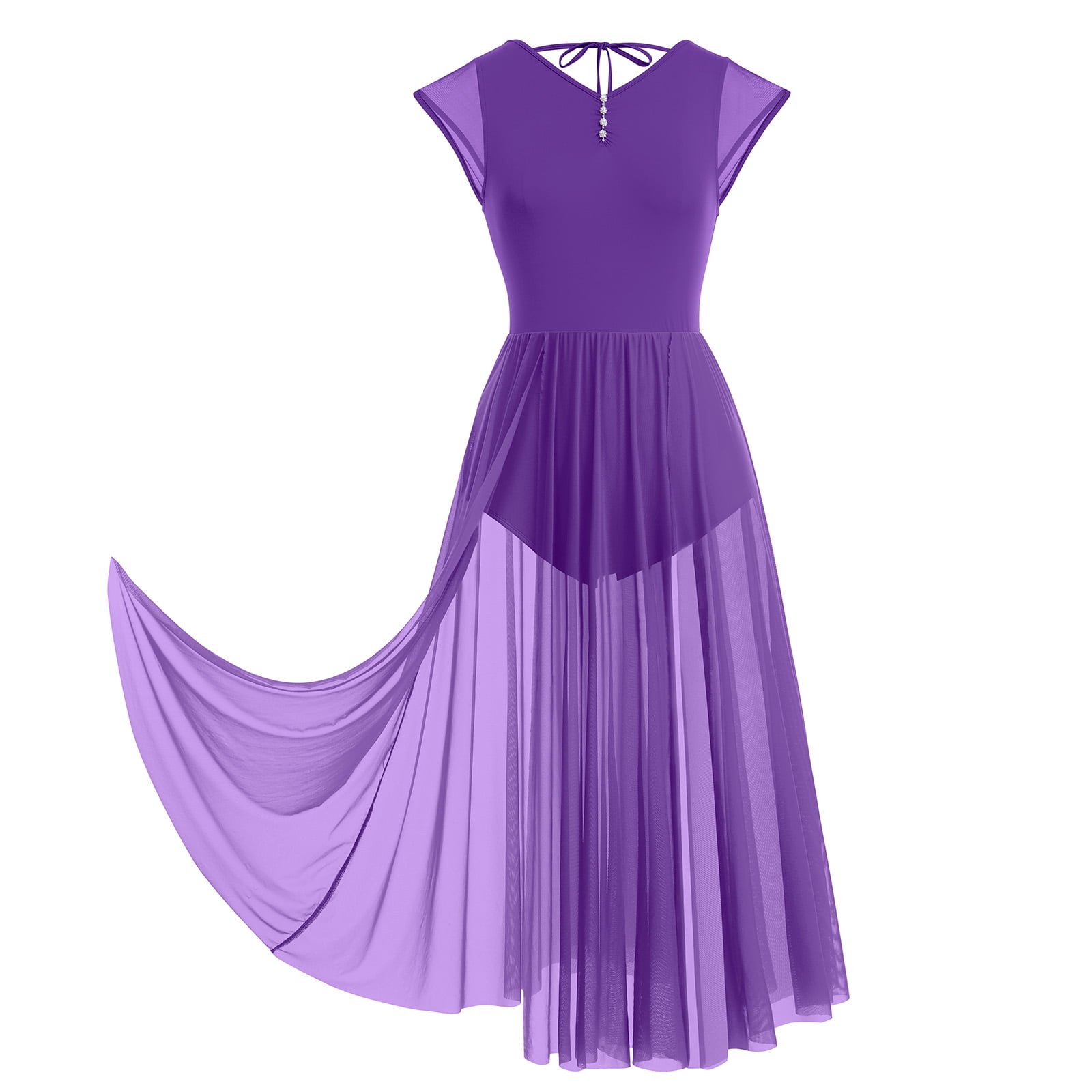 IBTOM CASTLE Women Lyrical Dance Dress Adult Modern Contemporary ...