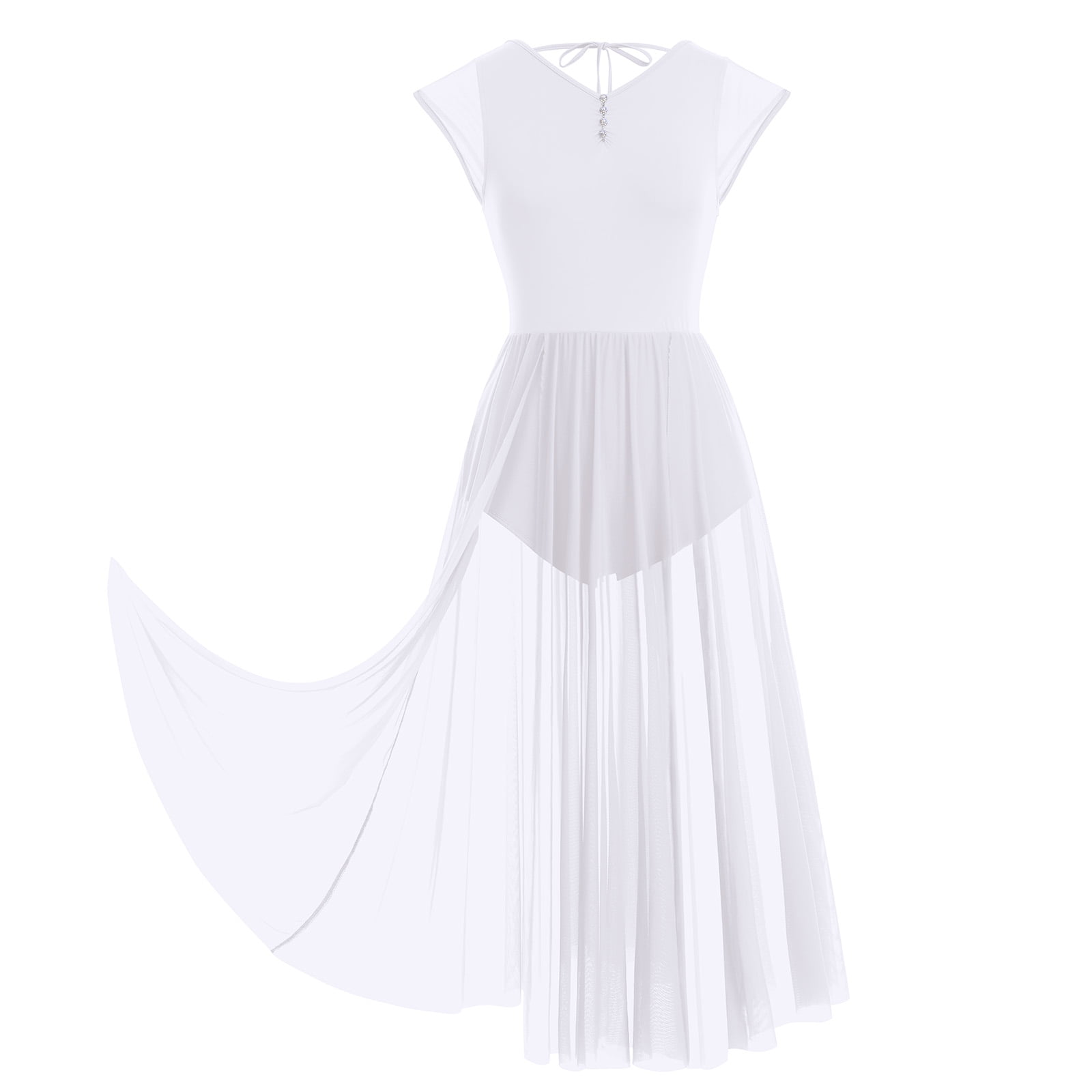 IBTOM CASTLE Women Lyrical Dance Dress Adult Modern Contemporary ...