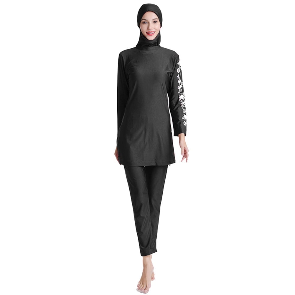 IBTOM CASTLE Women Muslim Burkini Swimsuits Modest Swimwear Islamic ...