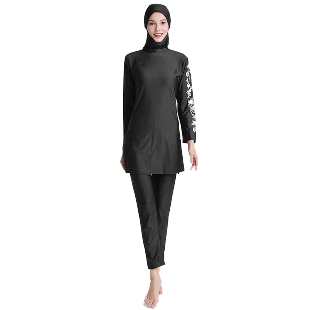 IBTOM CASTLE Women Muslim Burkini Swimsuits Modest Swimwear Islamic ...