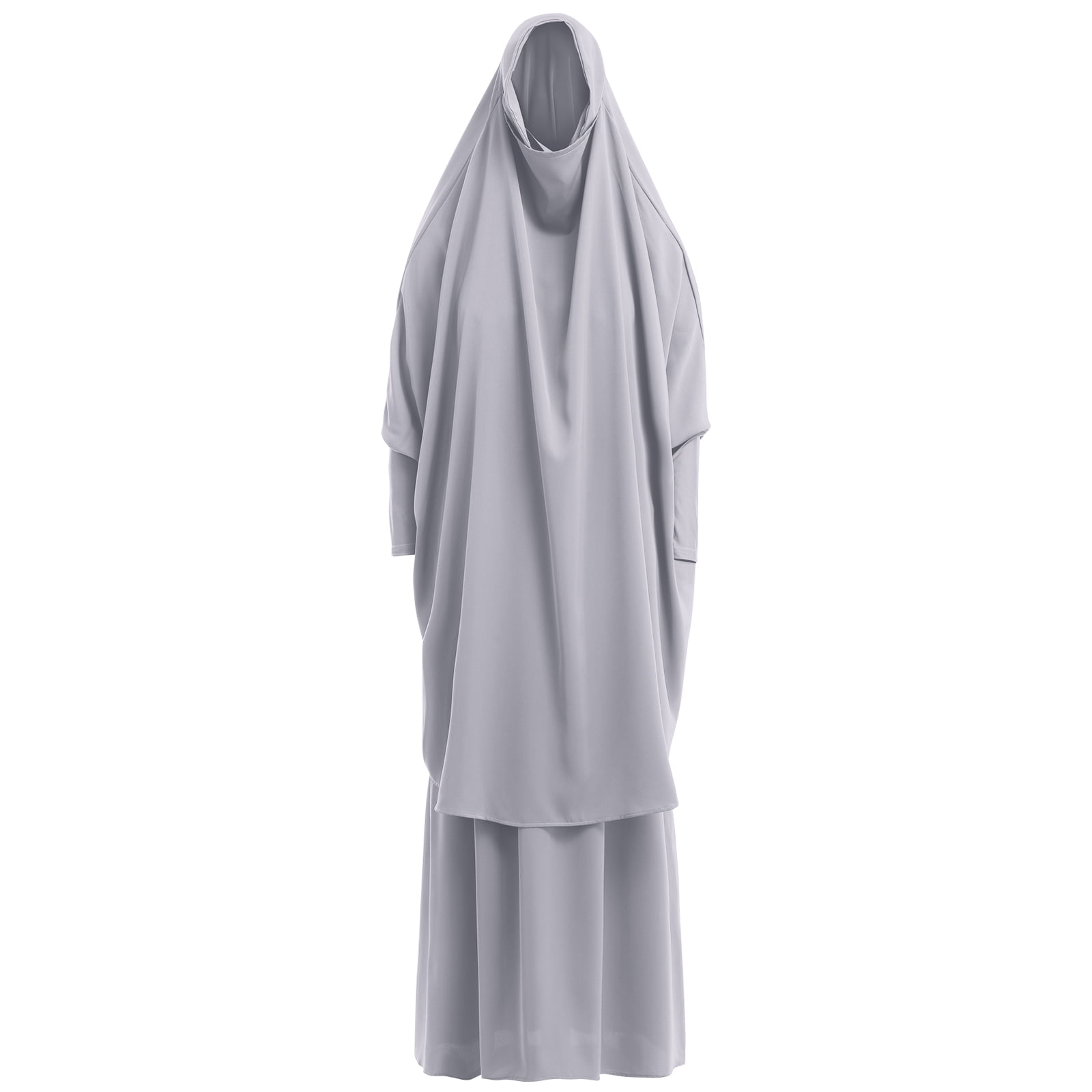 IBTOM CASTLE Women's Muslim Prayer Dress, Hijab Scarf, Eid Jilbab ...