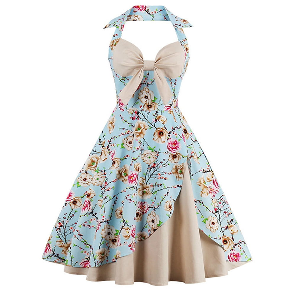 IBTOM CASTLE Womens 1950s Vintage Rockabilly Princess Pageant Prom ...