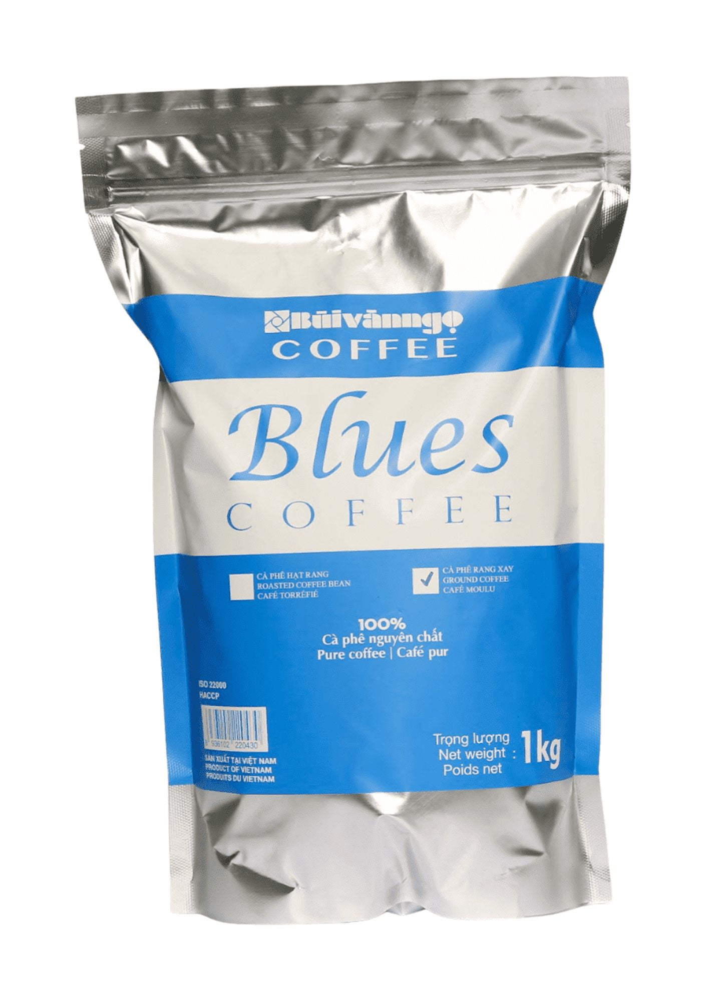 IBVN Blues Ground Coffee 2.2 lbs( 1kg) | BUIVANNGO COFFEE | Vietnamese ...