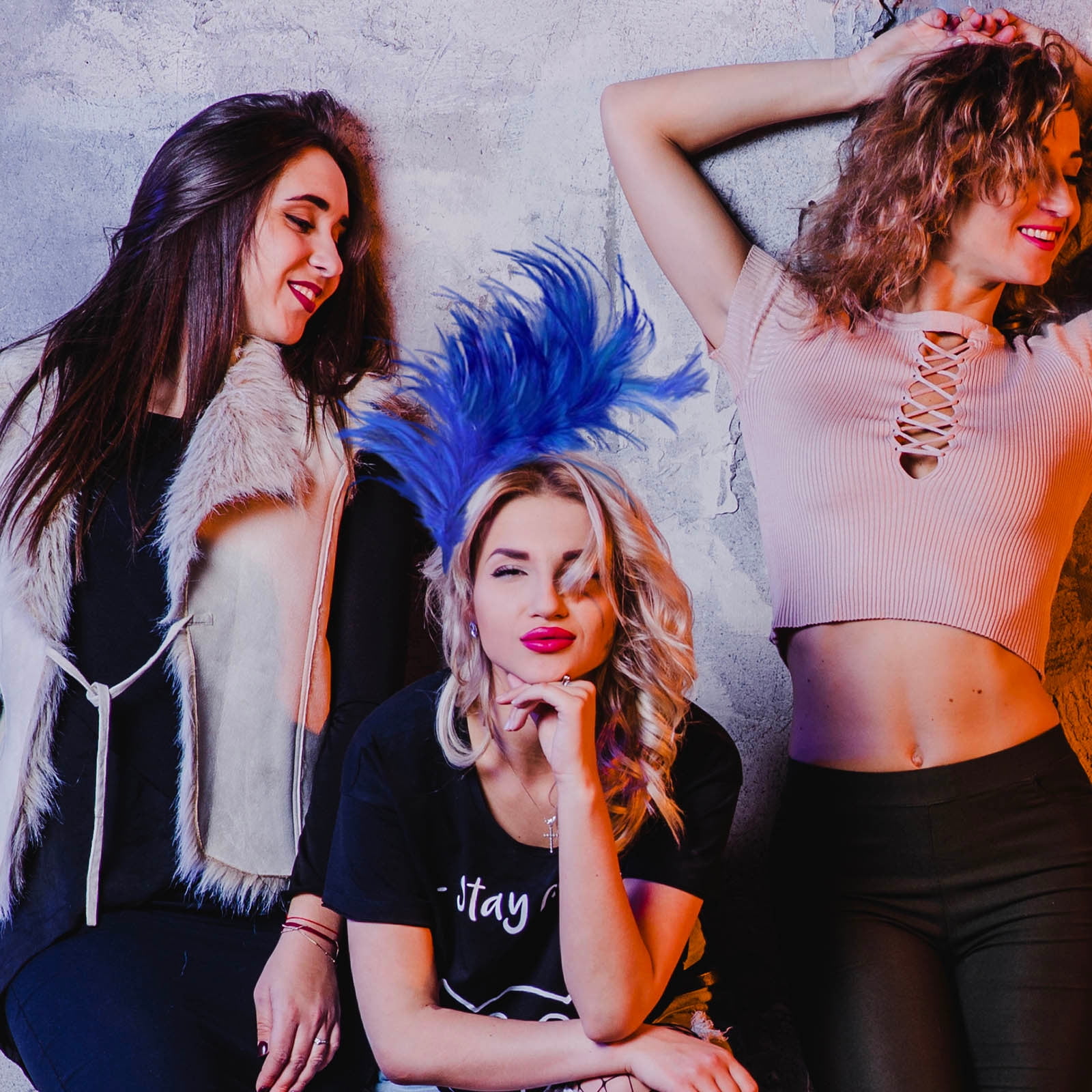 IBaodan Headband Feather Headband Style Hairband Retro Hair Carnival ...