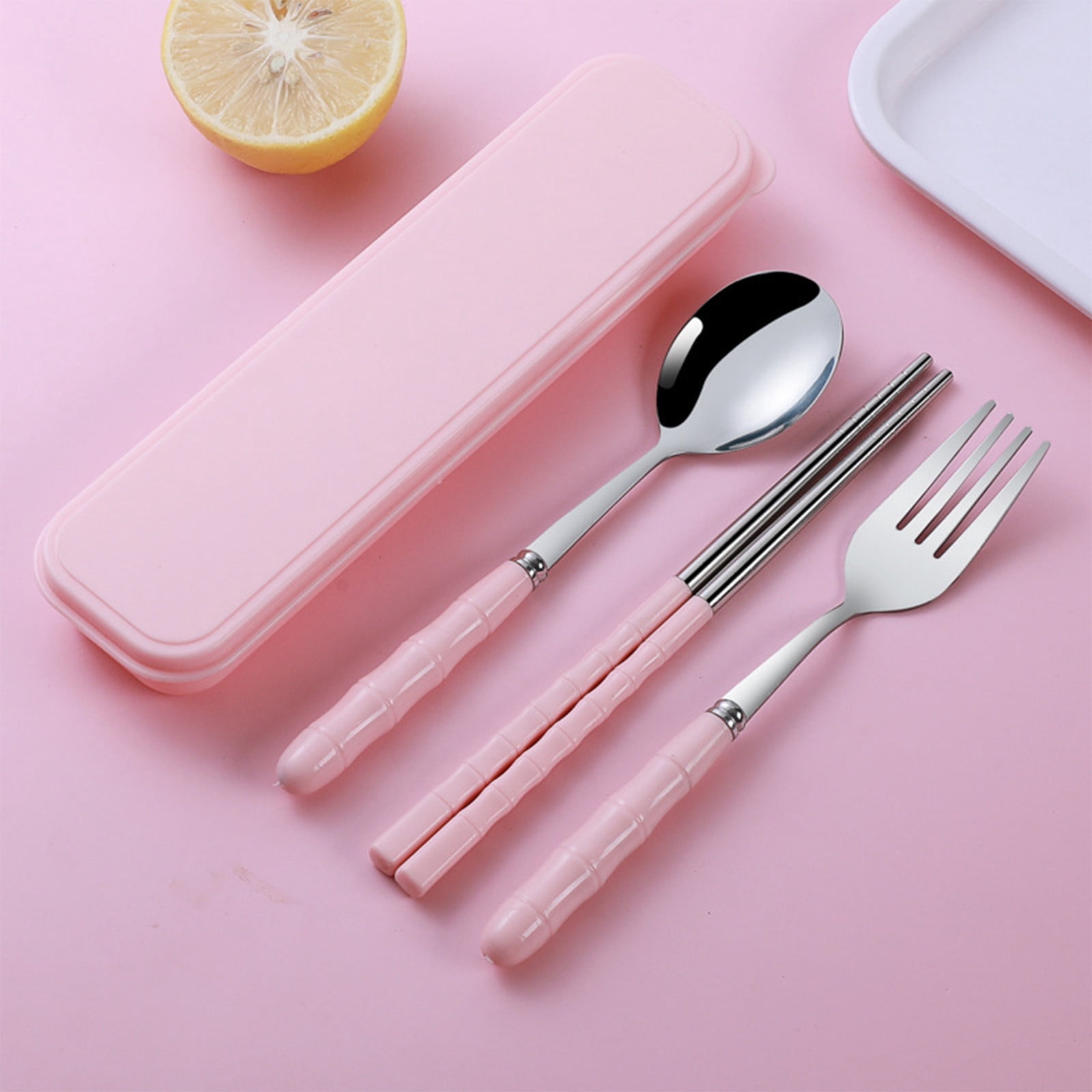IBaodan Massive markdowns Stainless Steel Portable Cutlery Set Student ...