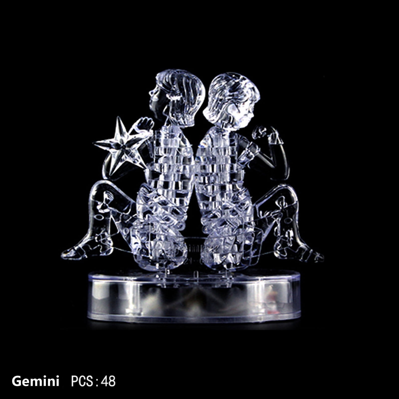 IBaodan Puzzle Sales Clearance Kids Toy Crystal Puzzle Jig-saw Clear ...