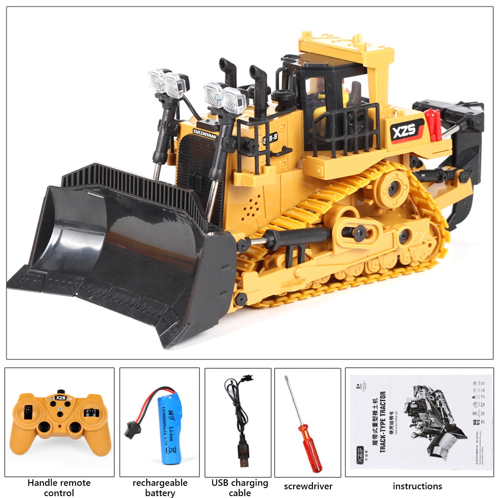 IBaodan Toy Car Massive markdowns Alloy Remote Control Excavator ...