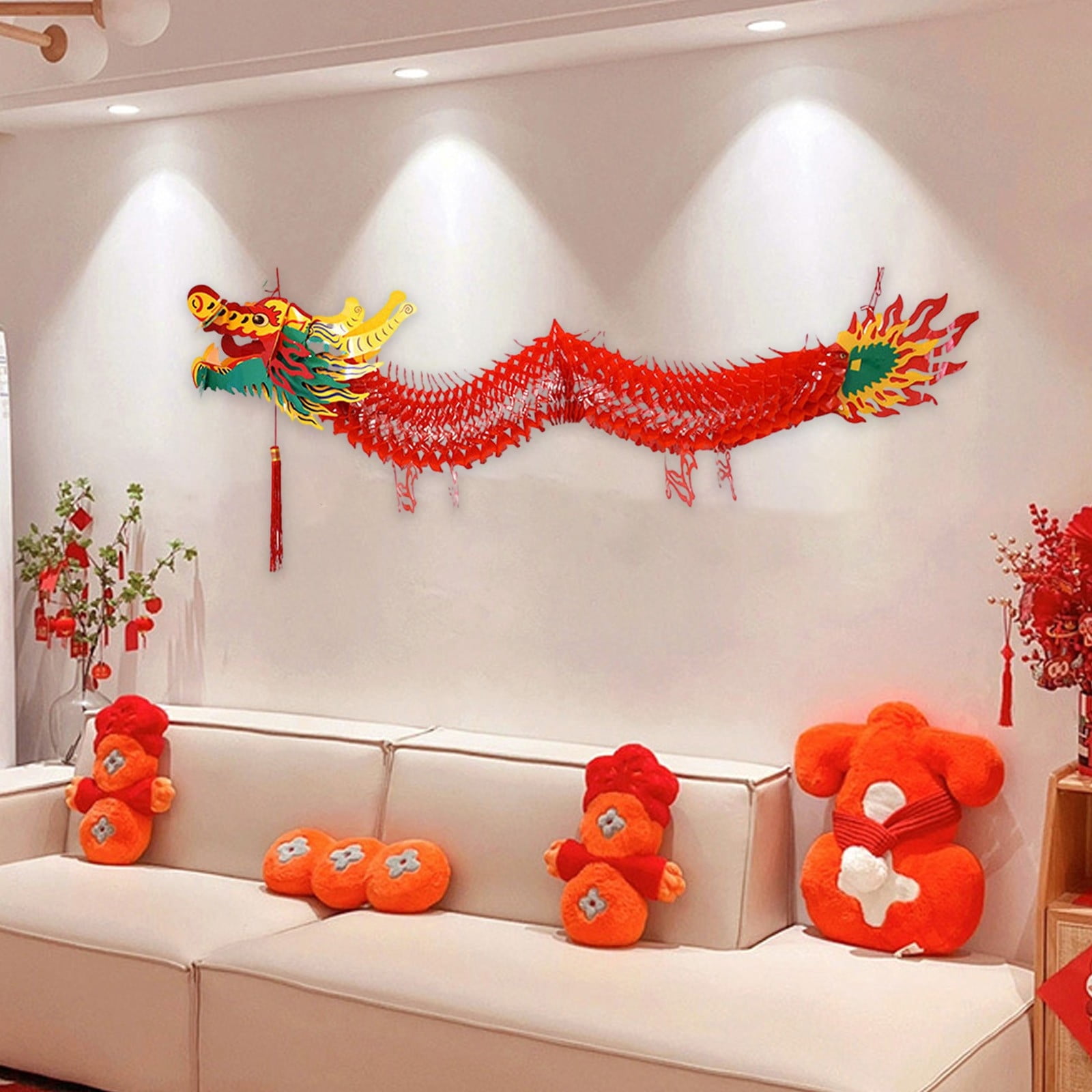 IBaodan Unbeatable prices Holiday Chinese New Year Dragon Ceiling ...